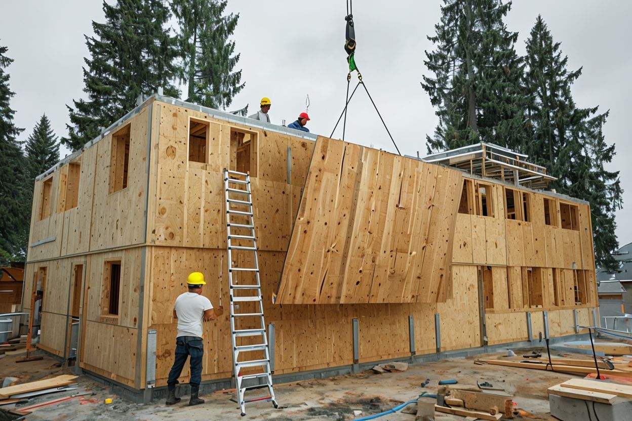 Differences Between Solid Wood, CLT, and GLT